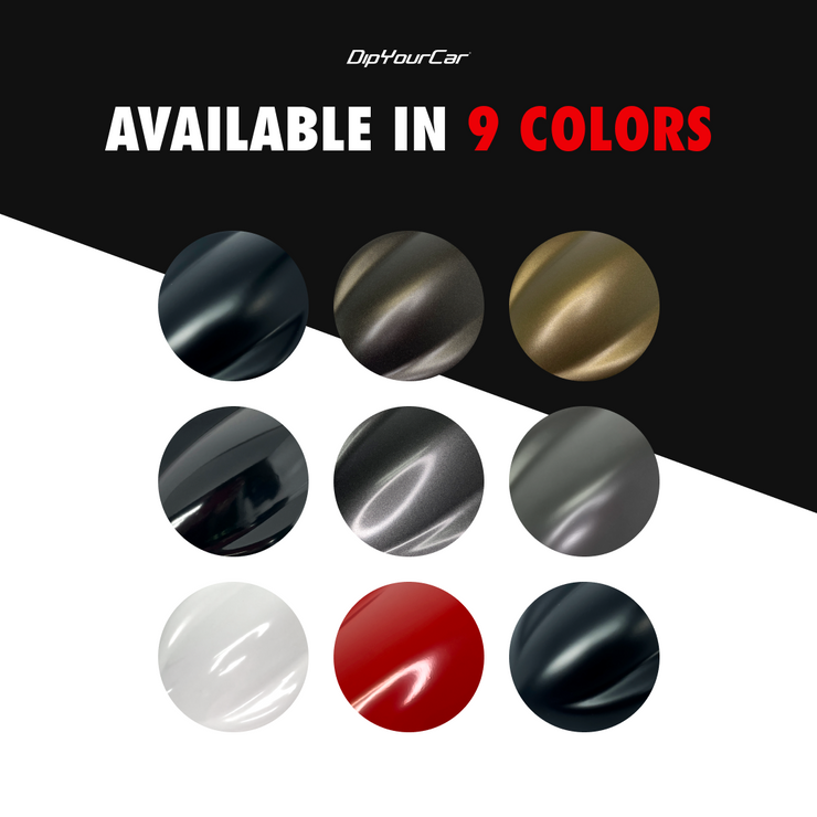 HyperDip® Emblem & Badges Kit – DipYourCar Canada